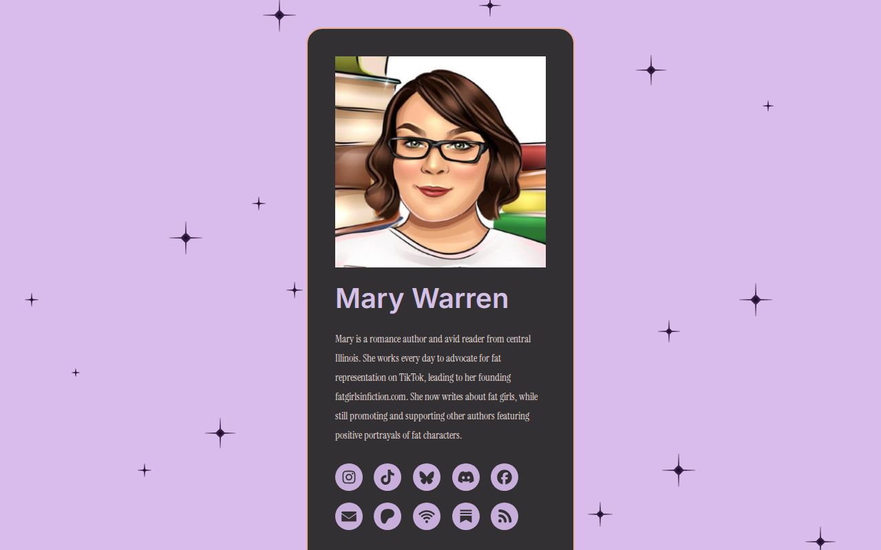 Mary Warren - Author